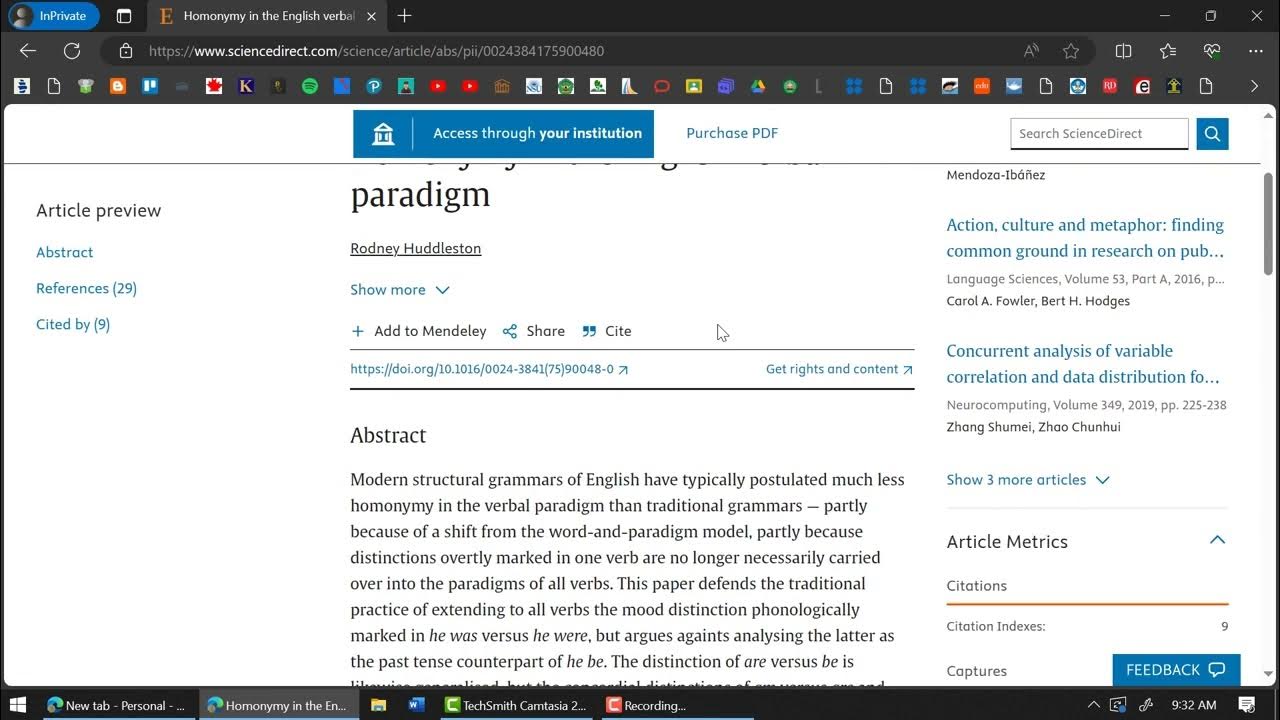 A video tutorial--Finding articles in ScienceDirect.com - YouTube