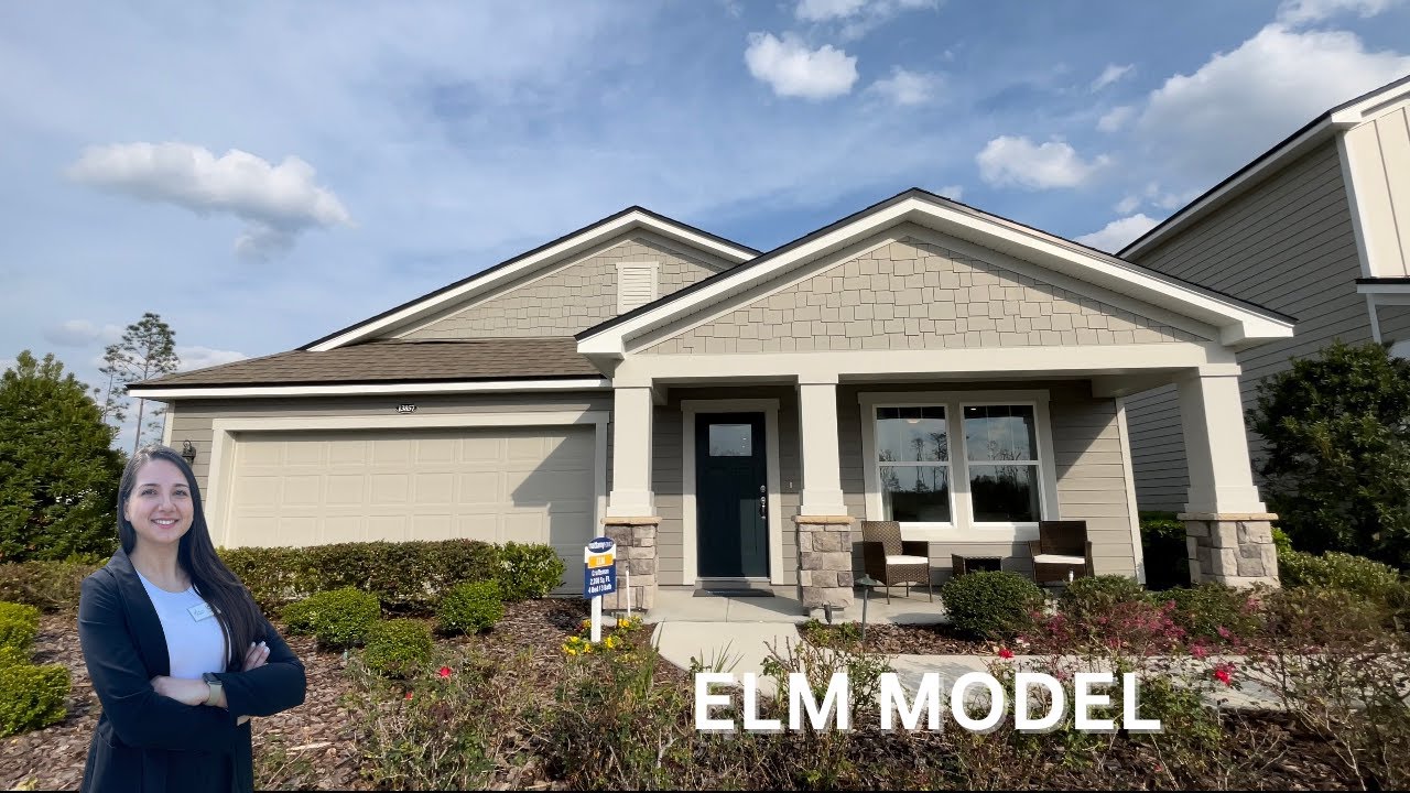 Elm Model | Mattamy Homes | Wells Creek | Jacksonville, Florida - YouTube