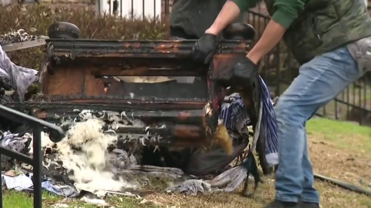 Man possibly breaks legs after jumping out of window to escape fire at ...