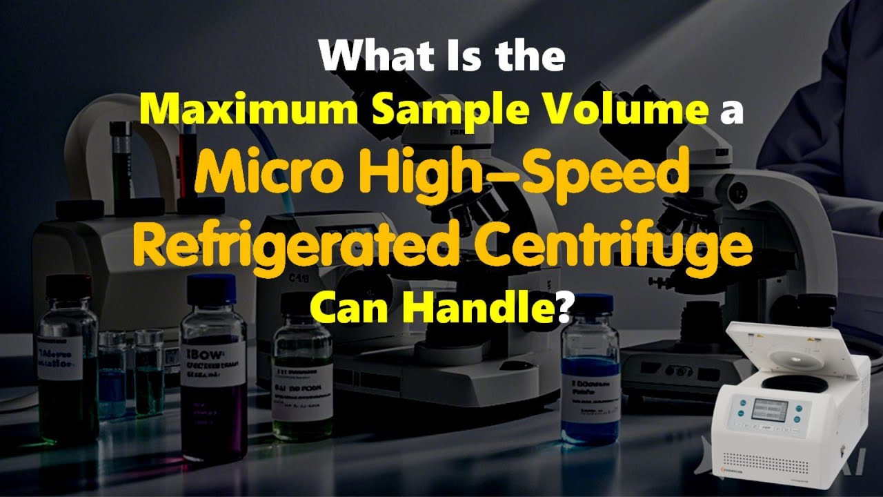 What Is the Maximum Sample Volume a Micro High-Speed Refrigerated ...