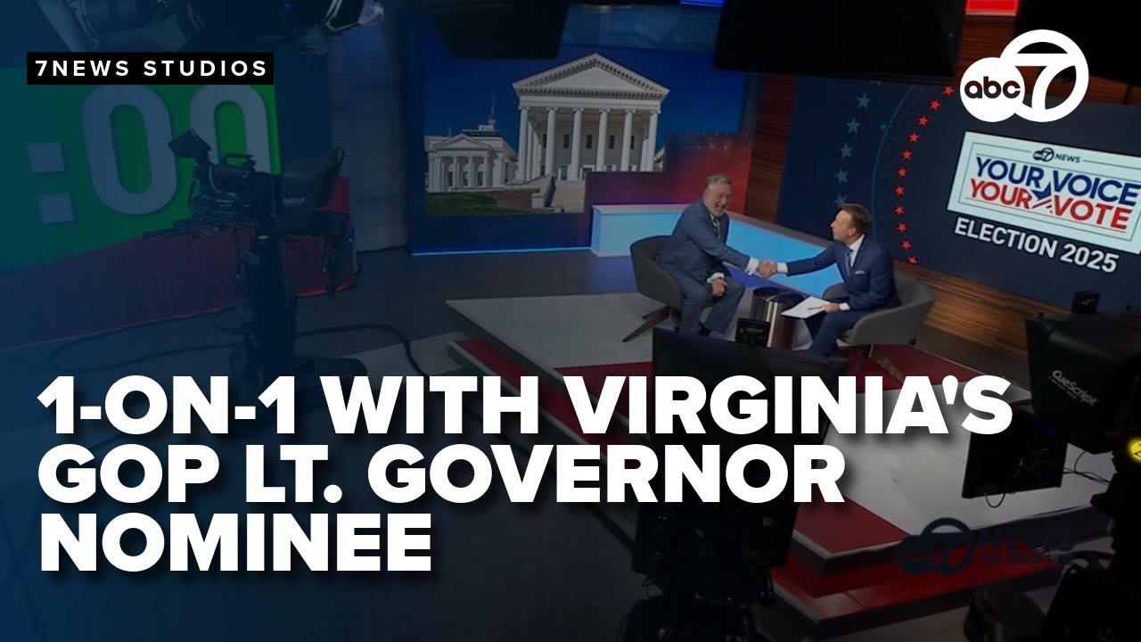 YOUR VOICE, YOUR VOTE: 7News' 1-on-1 interview with John Reid, Virginia ...