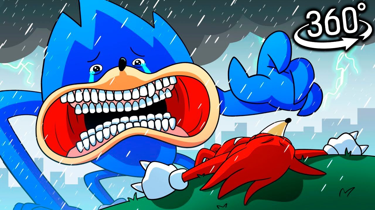 SHIN SONIC is NOT a MONSTER... (Cartoon Animation) 360° VR - YouTube