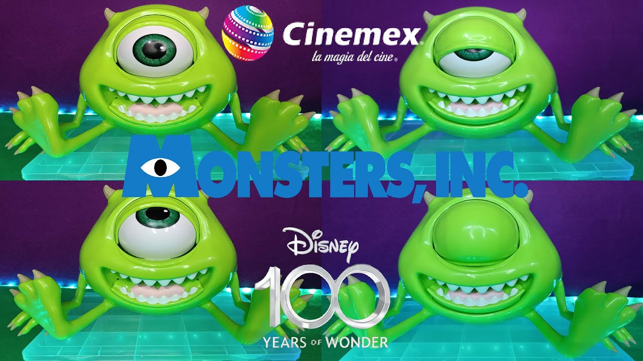 Palomera Monsters Inc Cinemex 🟢 Disney 100 years of wonder 🏰 Mike ...