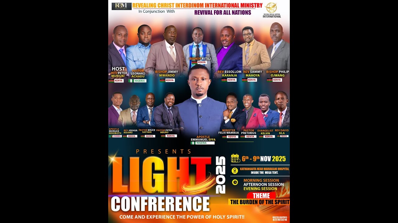 Day 4 || The Light Conference 2025 || Afternoon & Evening session - YouTube
