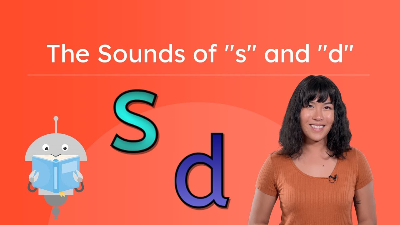 The Sounds of "s" and "d" - NEW Learn to Read: Level A for Kids! - YouTube