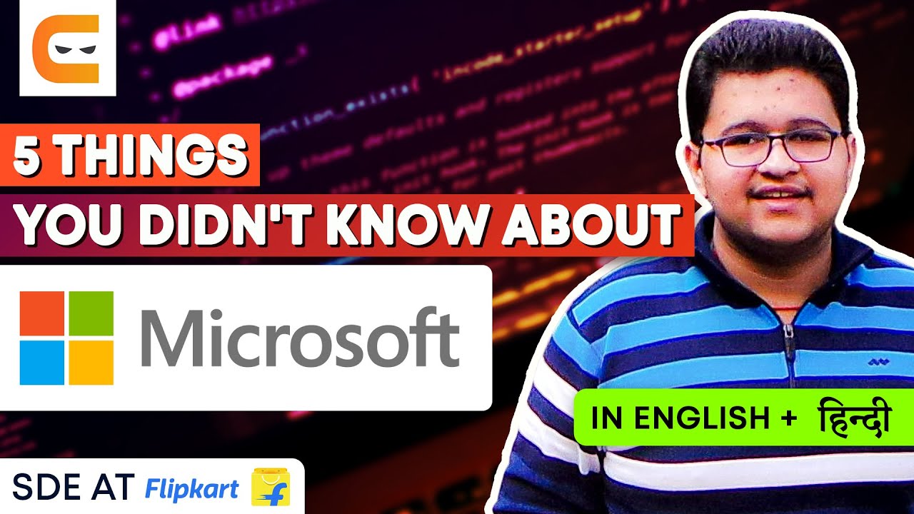 5 Things YOU DIDN'T KNOW About MICROSOFT | 5 Things About Microsoft You ...