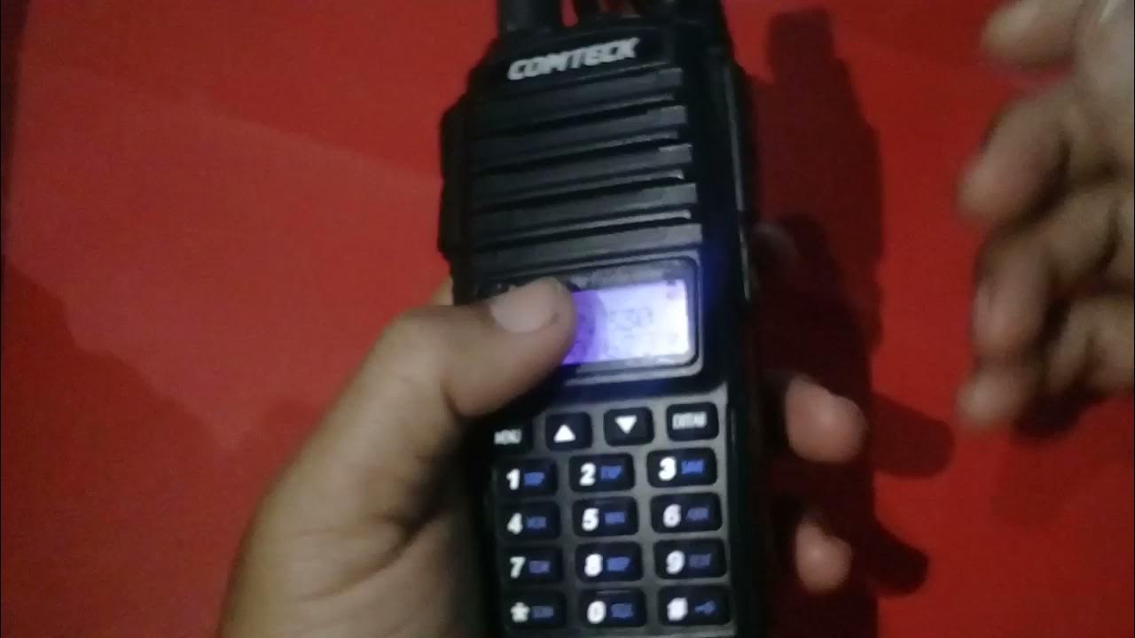 cara setting HT baofeng uv 82 - YouTube