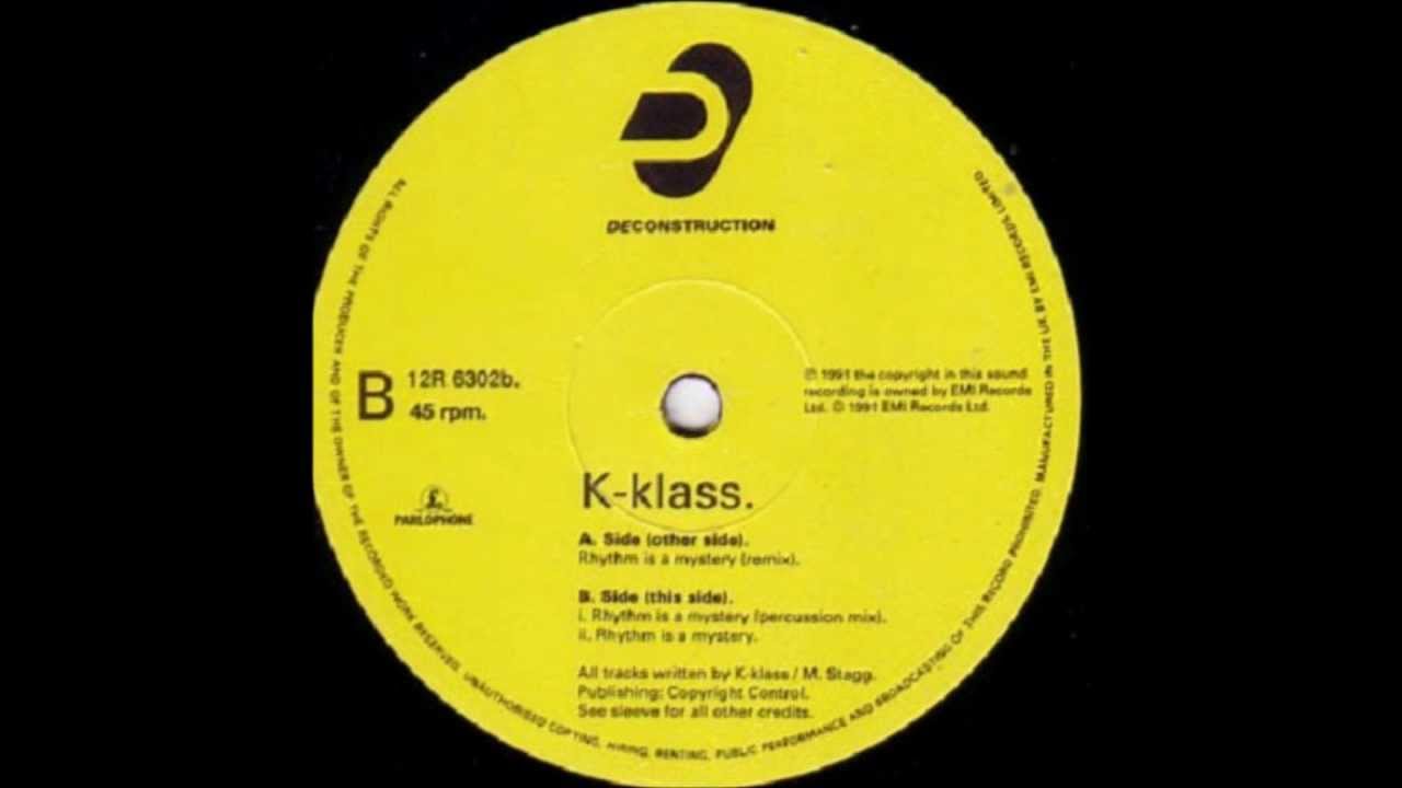 k-klass - rhythm is a mystery - YouTube