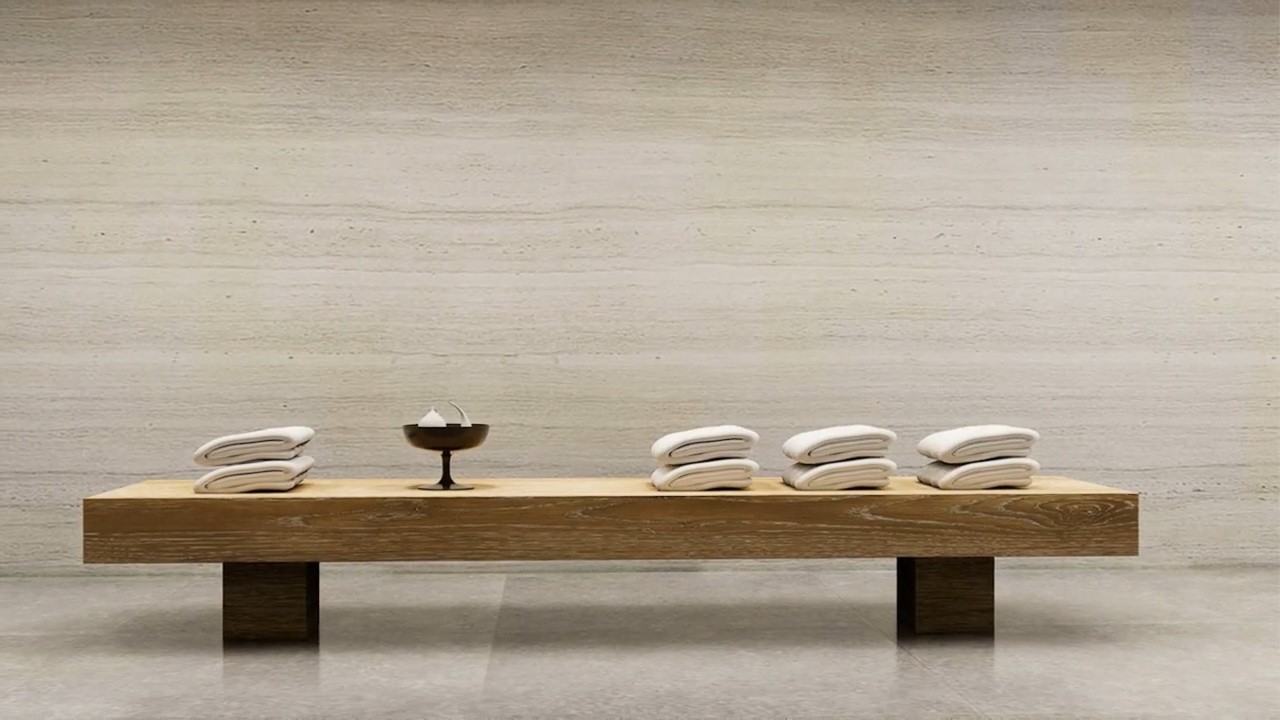High rise residential development pool and spa interior design by L2ds ...