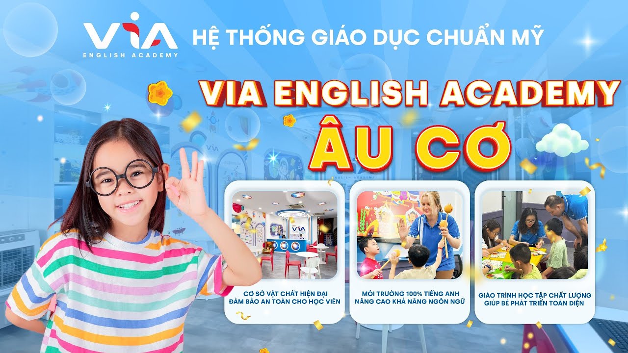 Review VIA English Academy ÂU CƠ - YouTube