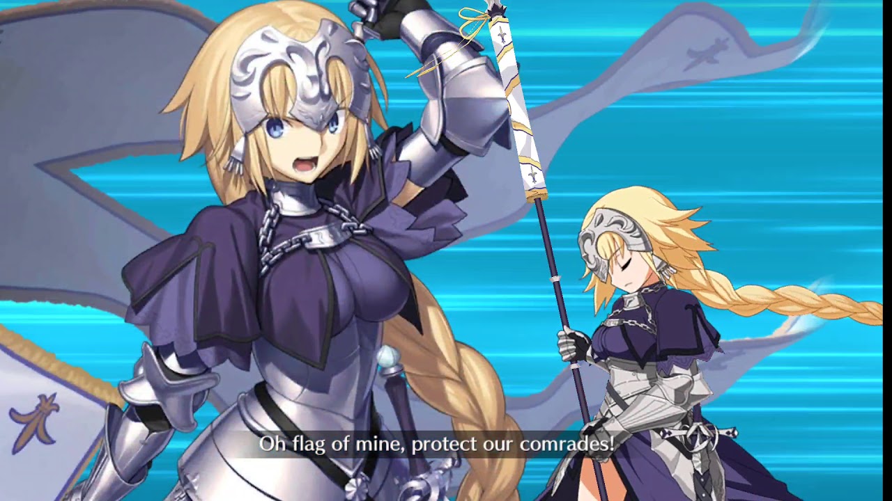 FGO NA - Lostbelt 2: Surtr - Fenrir Boss Fight feat. Jeanne Ruler ...