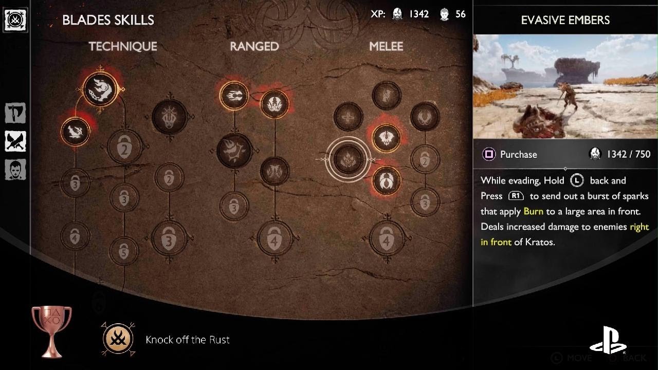 God of War Ragnarök Knock off the rust trophy - YouTube