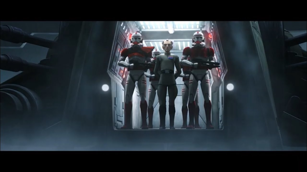 Tarkin arrives on Kamino- Star Wars Bad Batch Season 1 Episode 1 ...