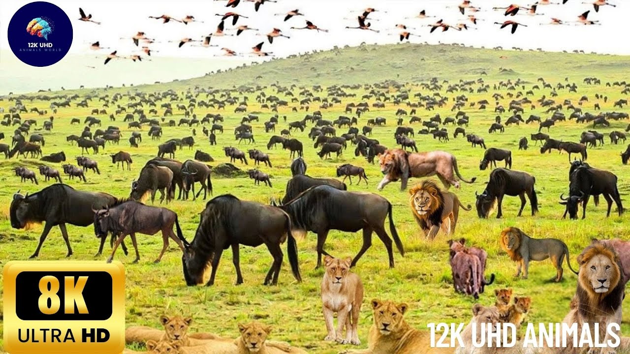 8K African Wildlife: Cheetahs Pursue Their Prey in a Lightning-Fast Chase! – Cheetah Migration ...