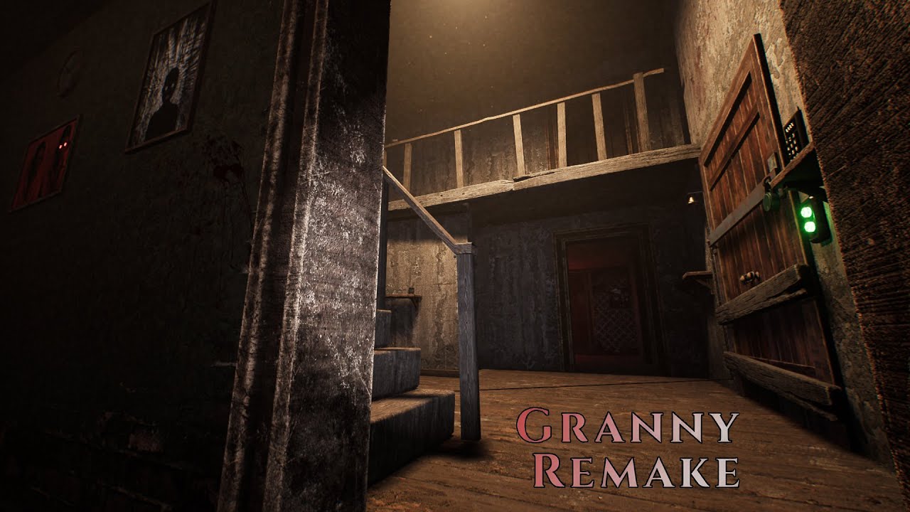 UV Light went Missing Inside Granny's New House || Granny Remake Full ...