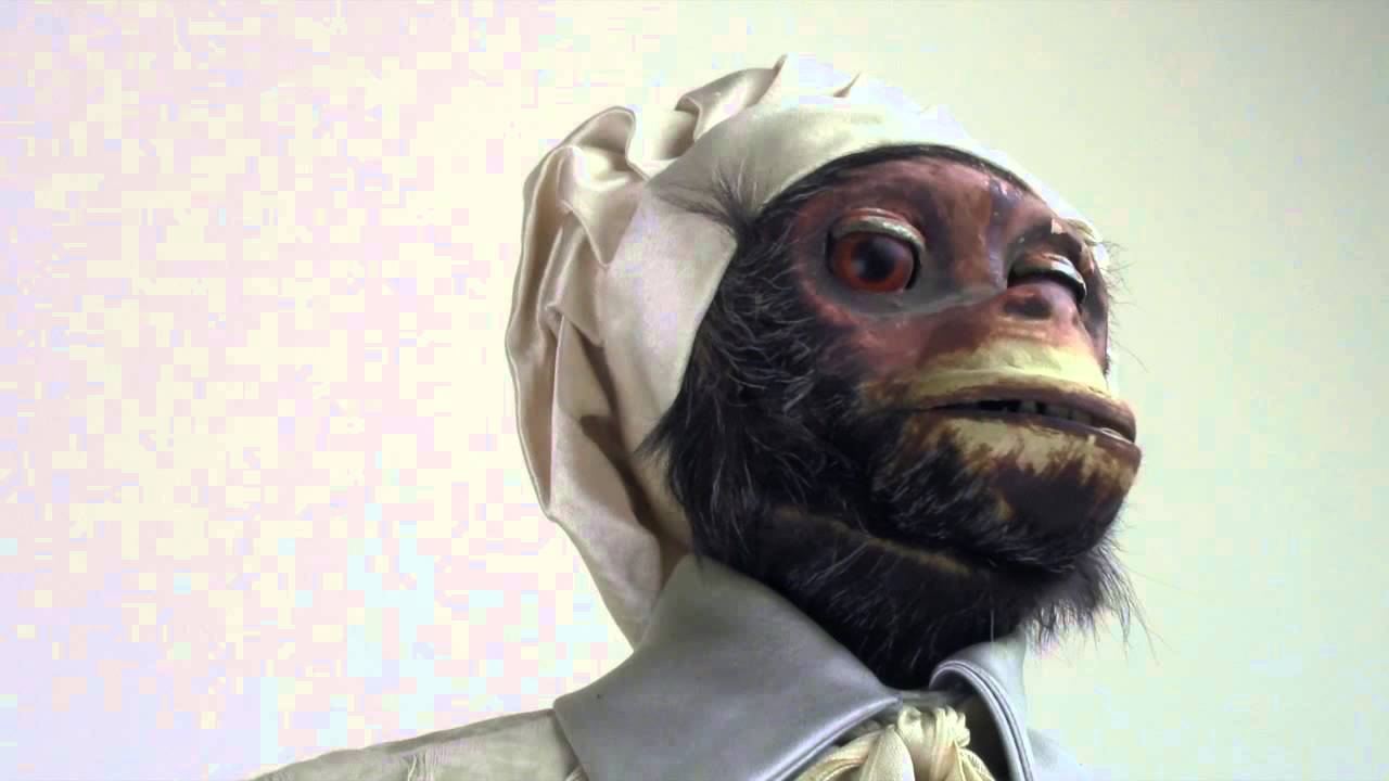 Monkey Pastry chef Automaton by Roullet & Decamps - YouTube