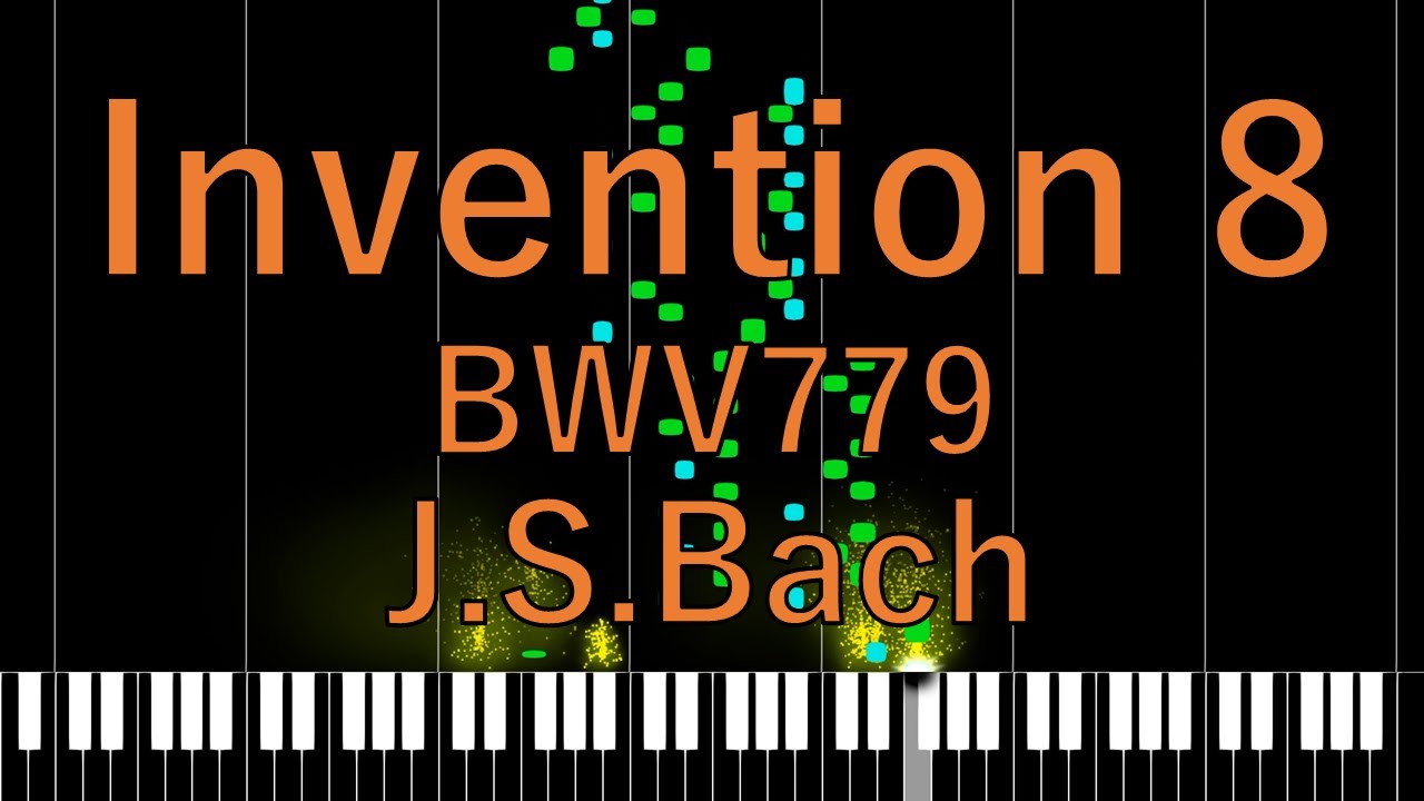 J.S.Bach Invention no.8 BWV779 - YouTube