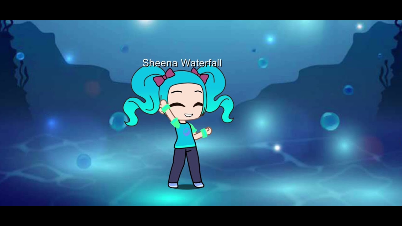 Sheena waterfall as a Gacha club girl - YouTube