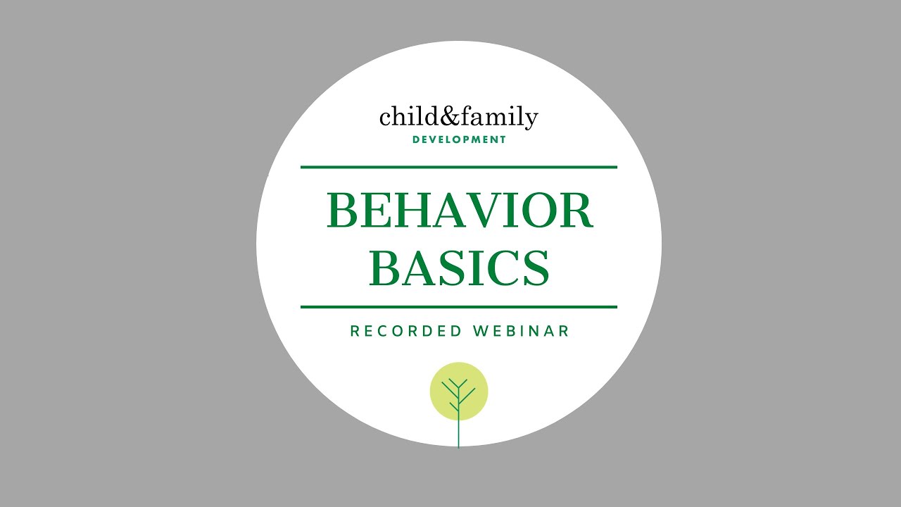 Behavior Basics - YouTube