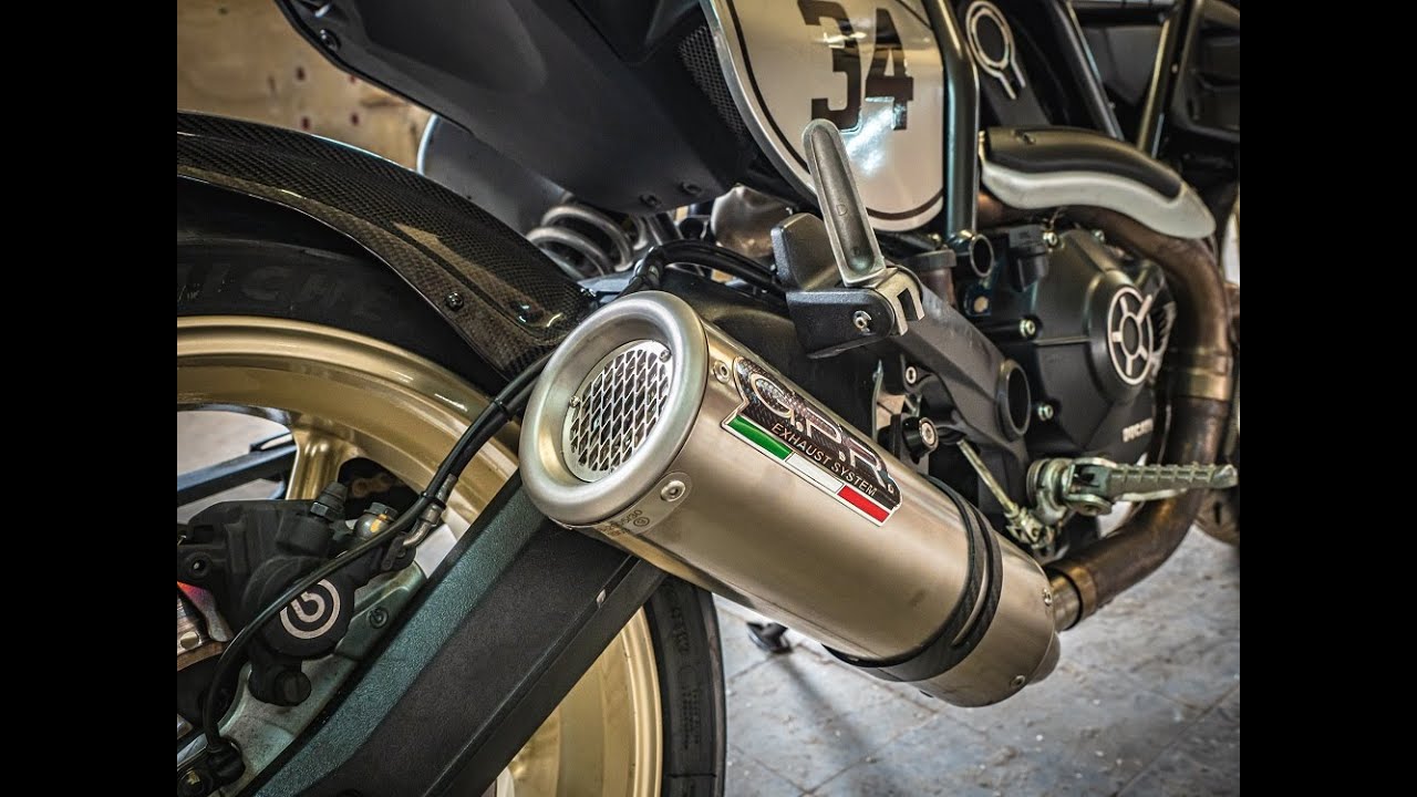 Scarico GPR M3 Titanium Ducati Scrambler M3 Titanium GPR exhaust ...