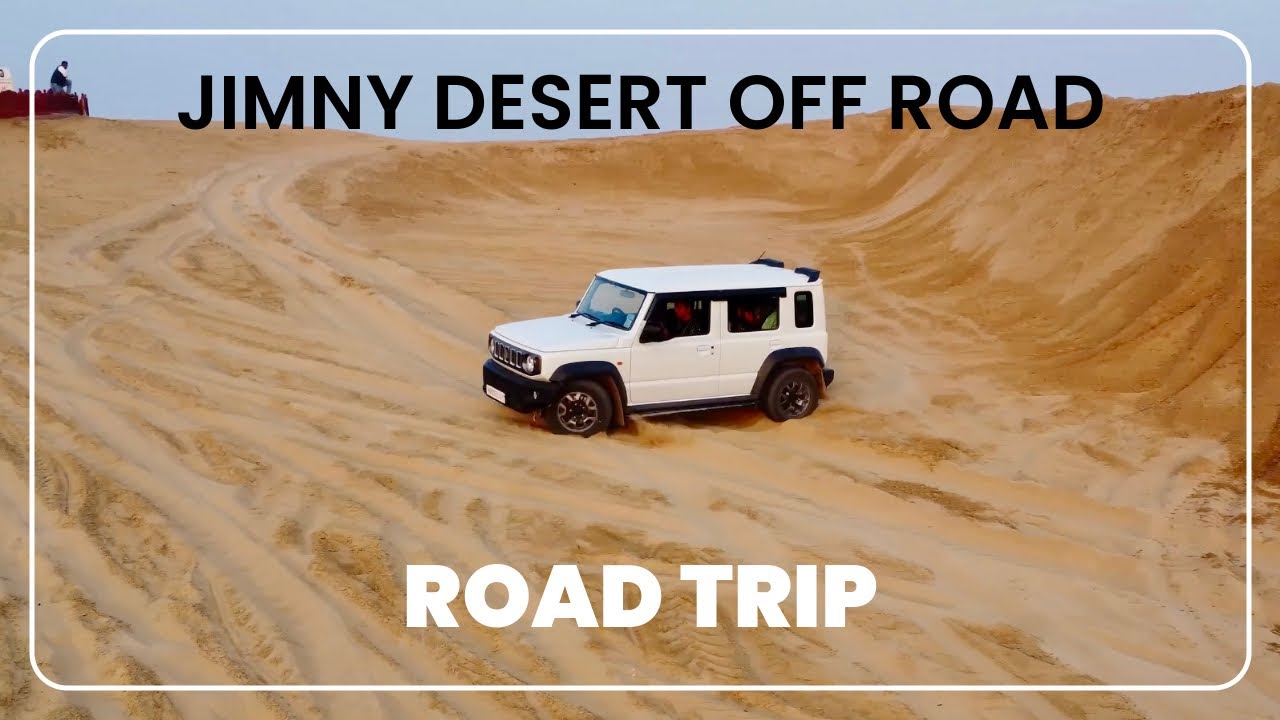 Jimmy 4x4 off-road in Desert (Bikaner) + performance & mileage review ...