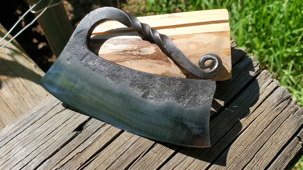 How I forge a herb chopper! - YouTube