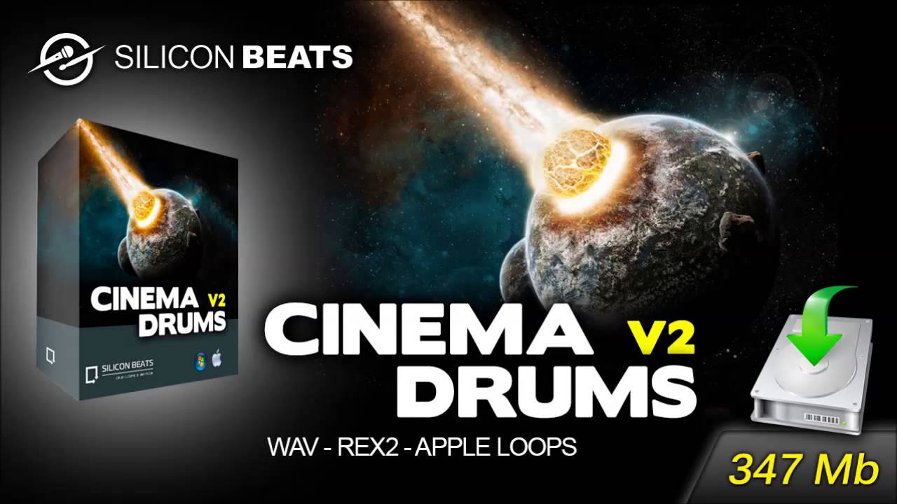 Cinema Drums V2 - Make Your Own Movie Score - YouTube