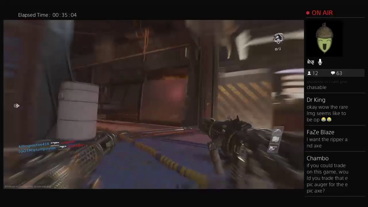 Call of duty I.W. UPDATE 1.15 MKII auger Fury UNLOCK first ever ...