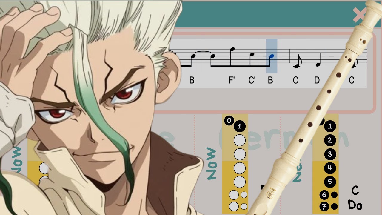Where Do We Go Recorder Tutorial | Dr. Stone S2 OP - YouTube