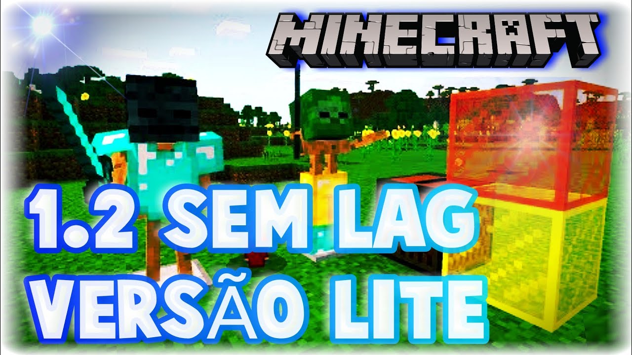 MINECRAFT PE 1.2 - APK LITE MODIFICADO COM TEXTURA ANTI-LAG ! COMO ...