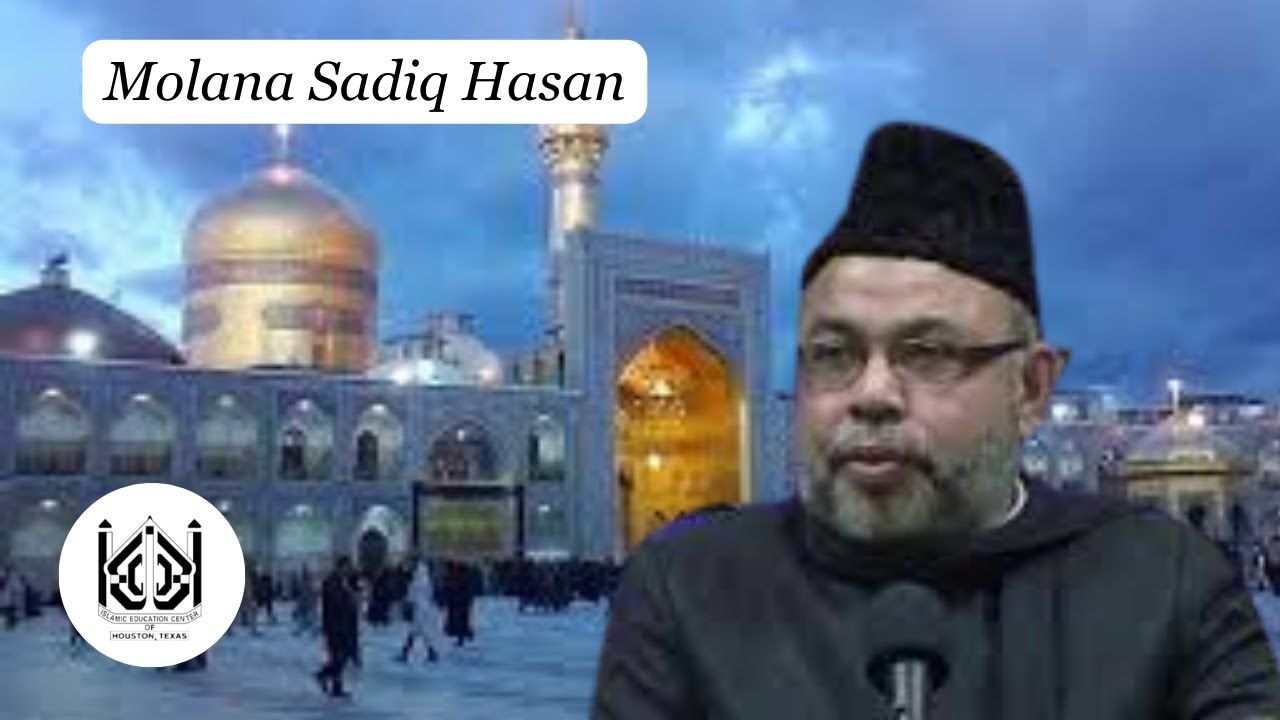 IEC Houston Speech Molana Sadiq Hasan, - September 26, 1990 ...
