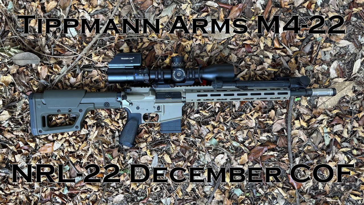 NRL22 December Course of Fire with my Tippmann Arms M4-22 Elite at ...
