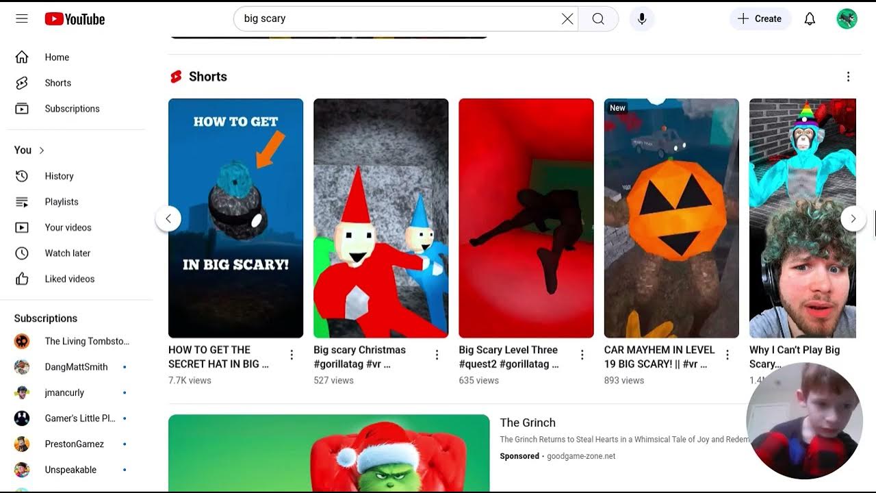 All of my videos I reacted to big scary edits - YouTube