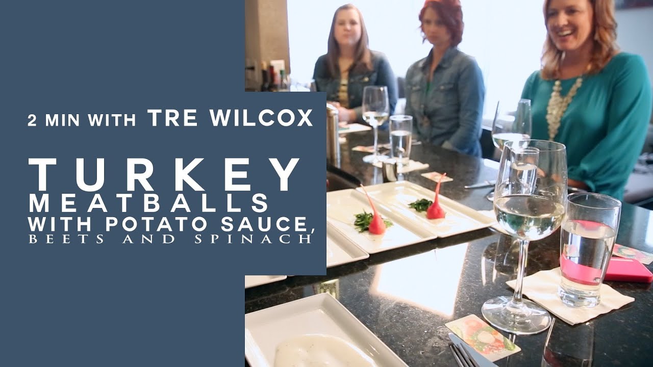 2 Minutes With Tre Wilcox - Turkey Meatballs - YouTube