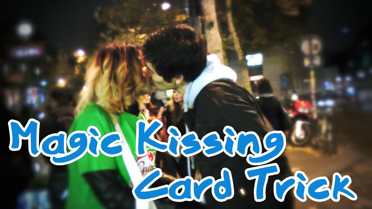 Magic Card Kissing Trick - YouTube