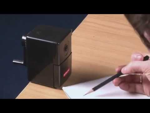 Derwent Super Point Mini Manual Desk Sharpener - YouTube