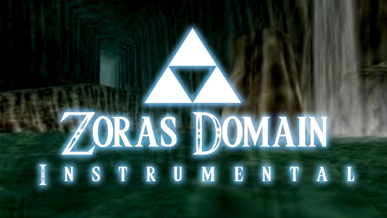 Zelda Rainy Zora's Domain ☂ | Zoras Domain Theme | ⛈ Zora relaxing ...