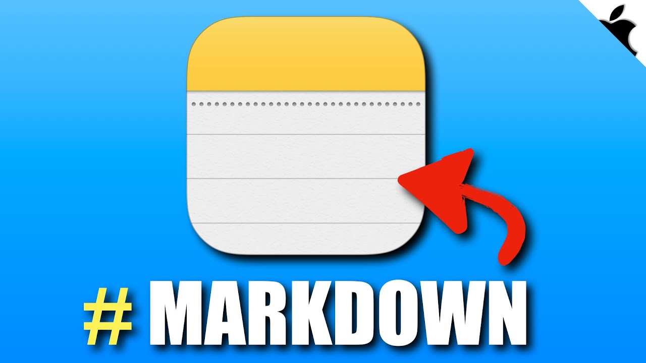 Markdown direkt in Apples Notizen nutzen - YouTube