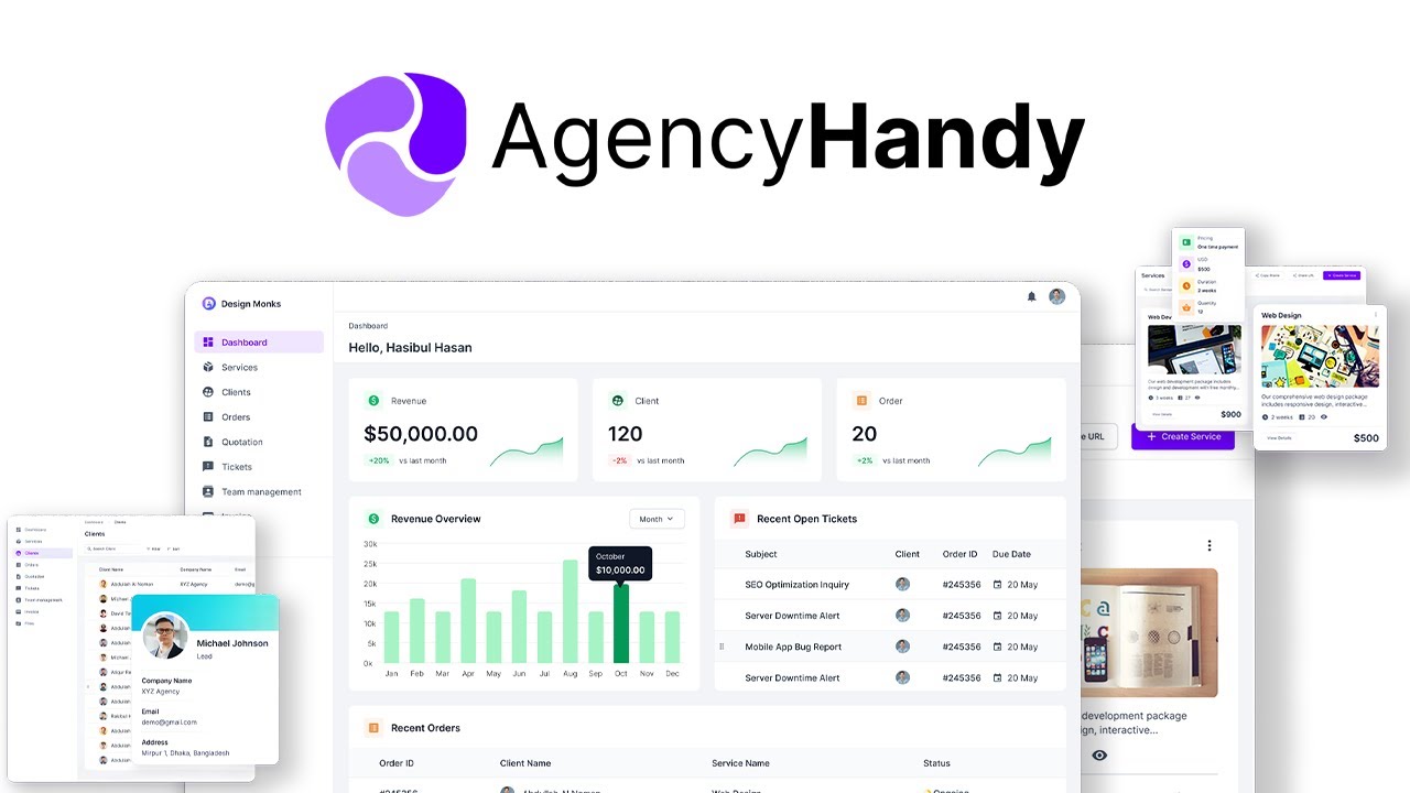 Agency Handy Demo Video - YouTube