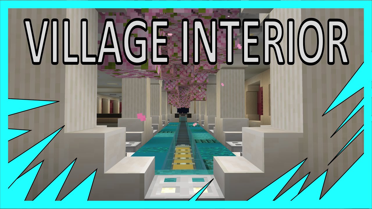 Beautiful Village Interior - Minecraft: Episode 13 - YouTube