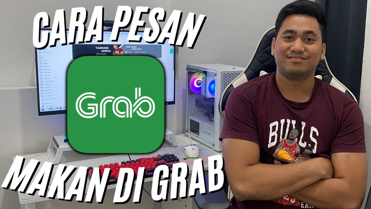 CARA PESAN MAKAN DI GRAB | CARA PEMBELIAN MAKANAN DI GRAB - YouTube
