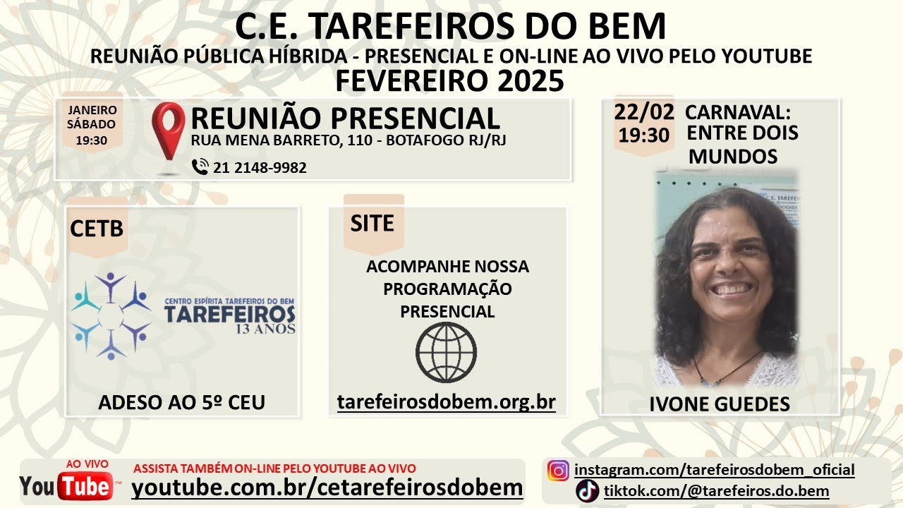 Carnaval: entre dois mundos - Palestrante: Ivone Guedes - YouTube