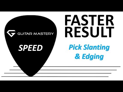 Faster result with Pick Slanting & Edging - Speed picking - YouTube