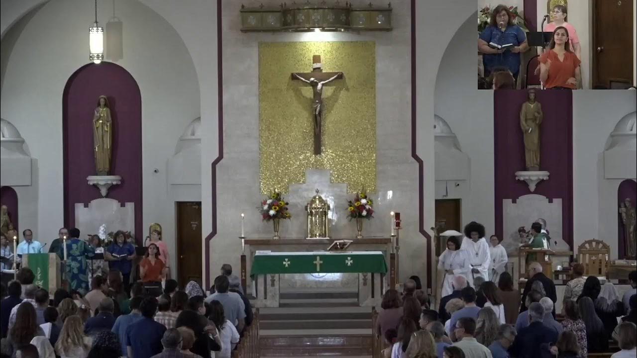 Saturday Vigil Mass,The Twelfth Sunday of Ordinary Time, with Fr Ephraim Arciga,MSC,(06/24/2023 ...