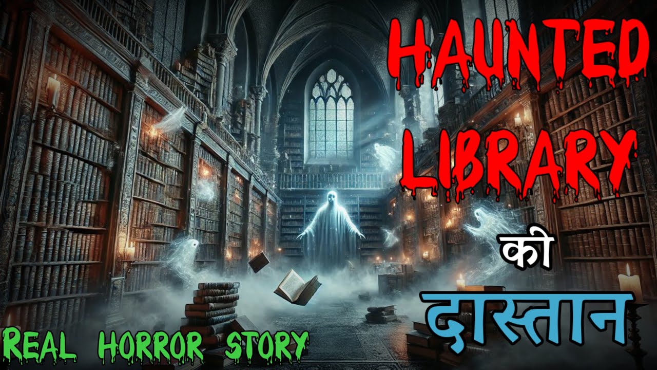 The Haunted Library: Where Every Book Tells a Dark Tale - YouTube