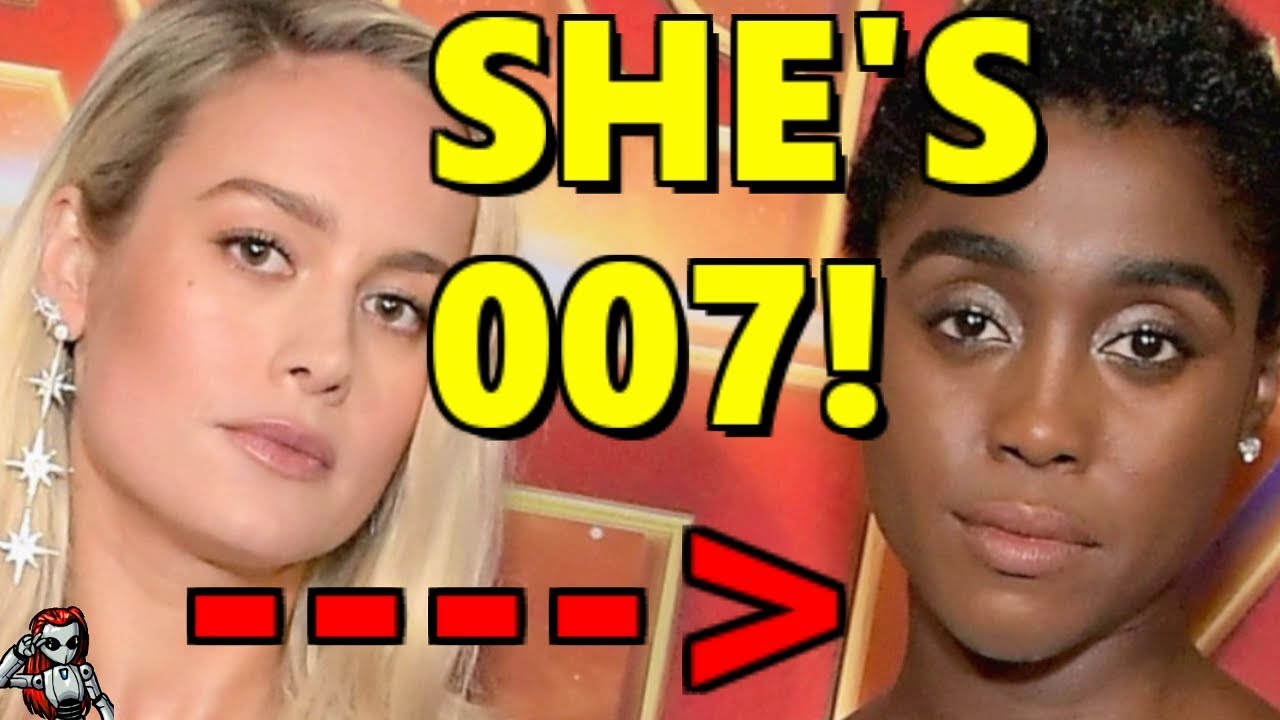 Brie Larson Confirms Lashana Lynch is 007? We Already Knew That! - YouTube