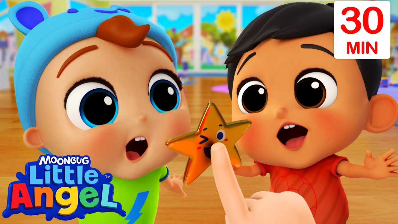 My Little Golden Star | Fun Sing Along Songs by @LittleAngel Playtime ...