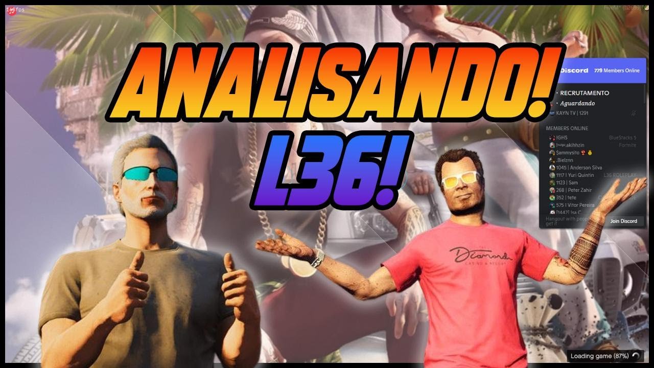 L36 ROLEPLAY! PRIMEIRAS IMPRESSÕES DA CIDADE! - YouTube