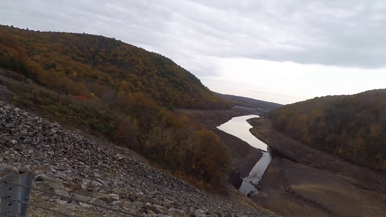 Colbrook river dam - YouTube