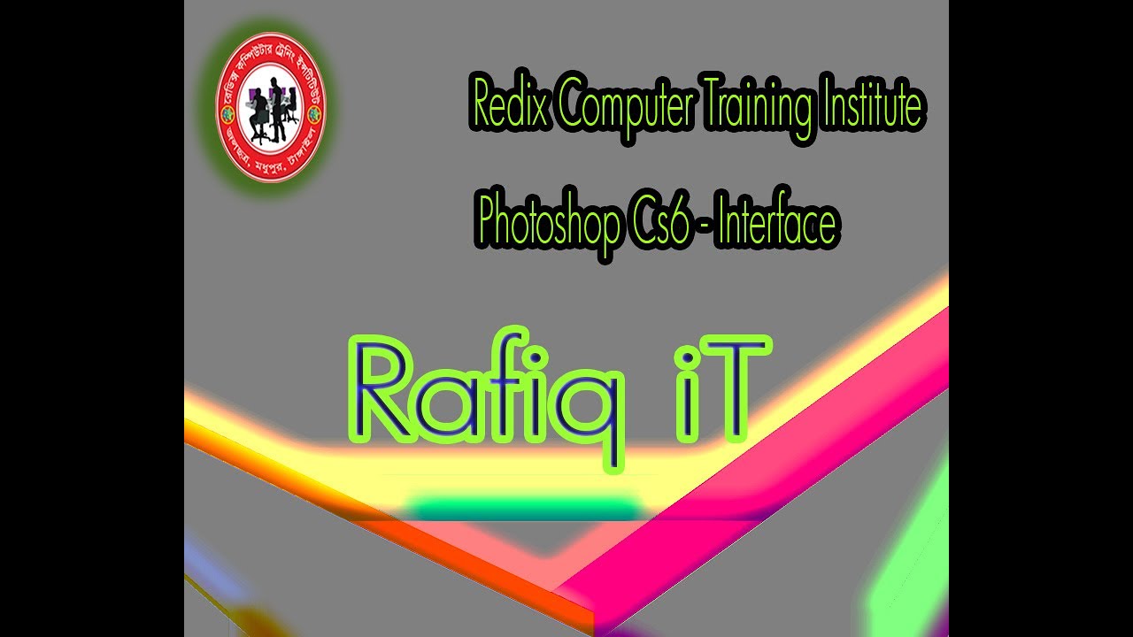 Photoshop Cs6 Interface - YouTube